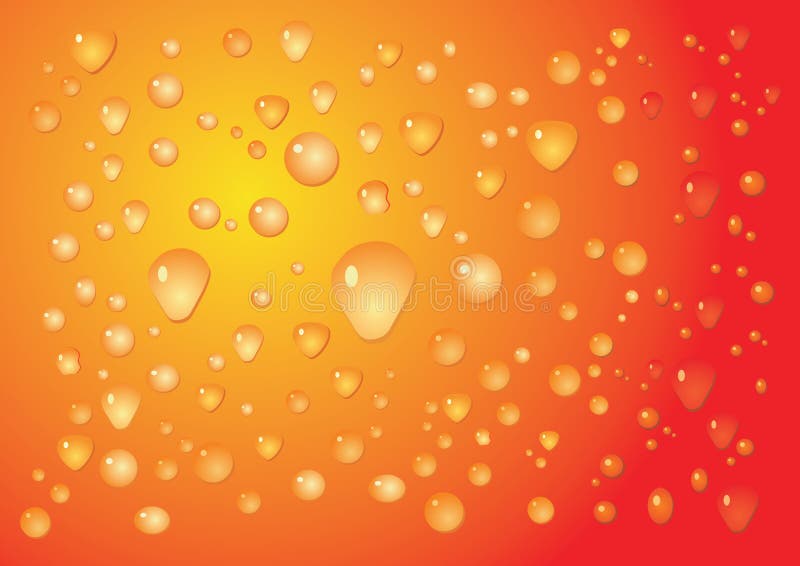 Orange drop background stock vector. Illustration of beauty - 14963268