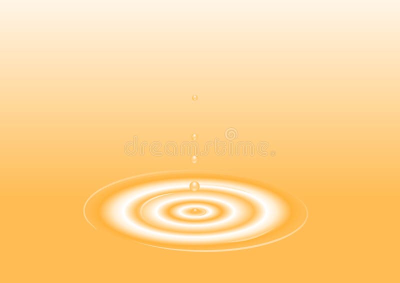 Orange drop illustration stock illustration. Illustration of background ...