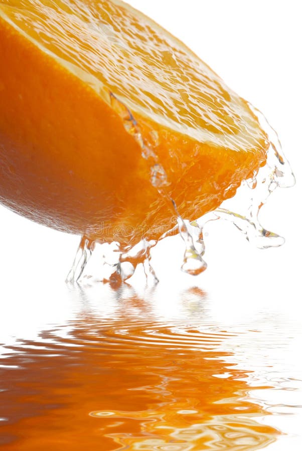 Orange and drops stock photo. Image of citrus, orange - 7588220