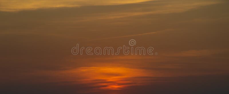 Orange Dusk Sky Backdrop Panorama Website Background Design Template ...