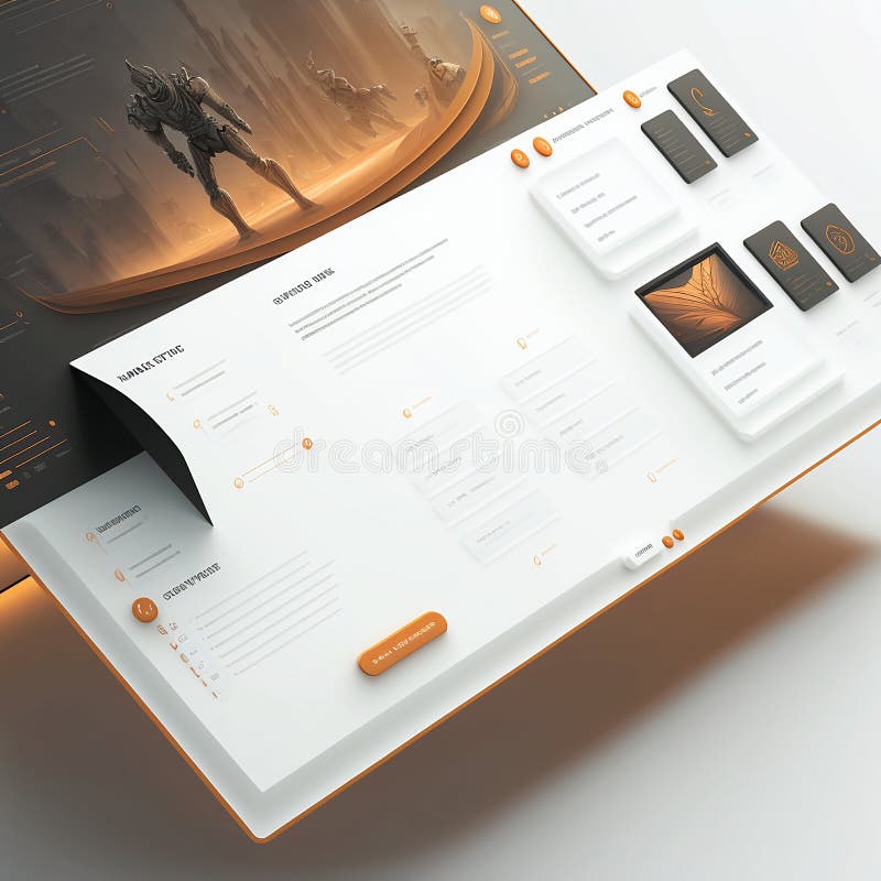 Orange Dynamics: an AI-Generated UI UX Website Design for Dynamic ...