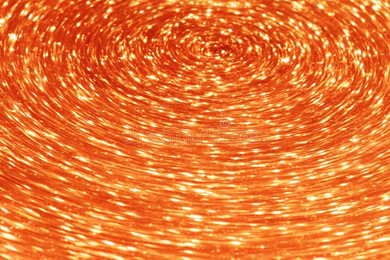 Orange Effect Made by Bokeh Abstract Background, Copy Spac Stock Photo ...