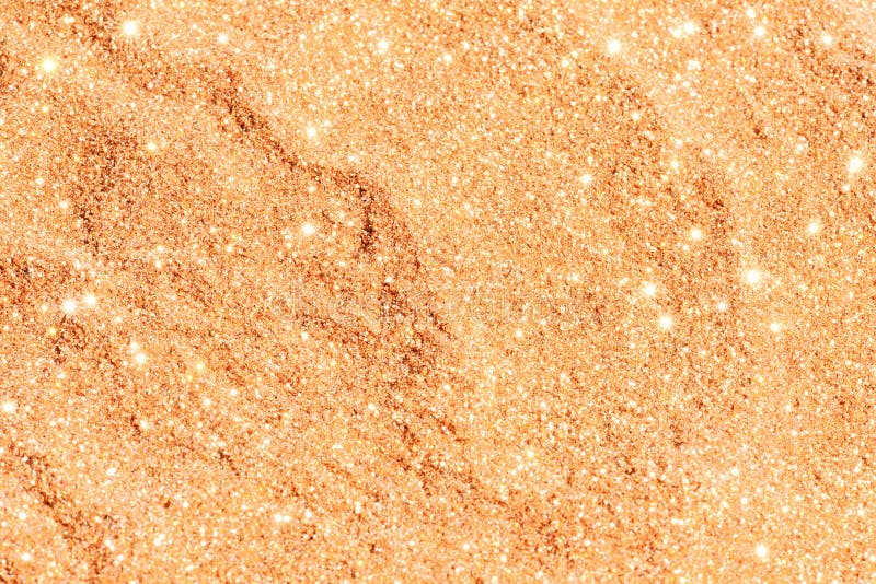 Orange Effect Made by Bokeh Light Abstract Background, Copy Spac Stock ...