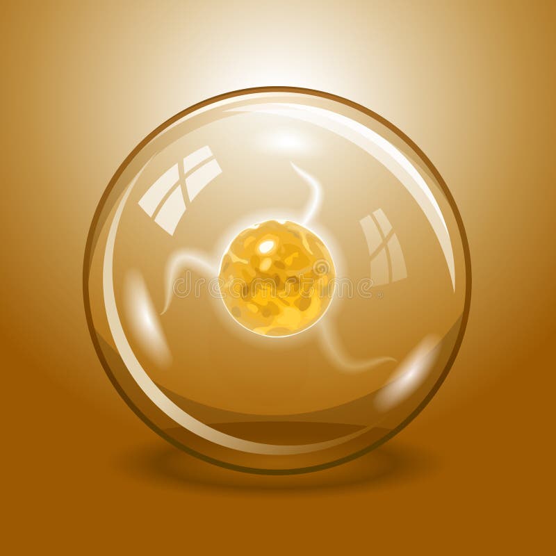 Orange Electric Lightning Ball Stock Vector - Illustration of ball ...