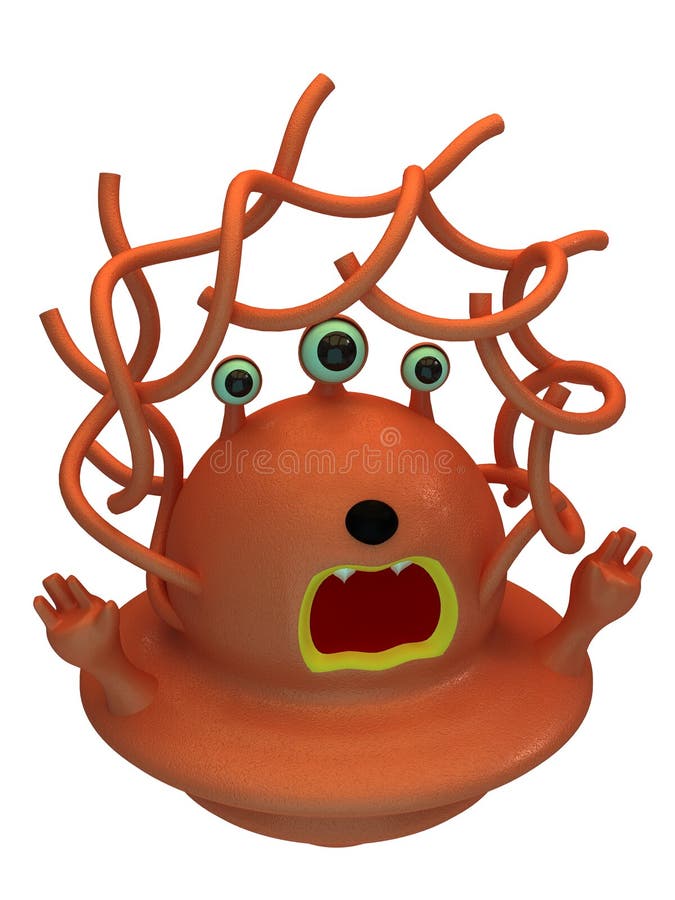 Evil Alien Cartoon Character Stock Vector - Illustration of vector ...