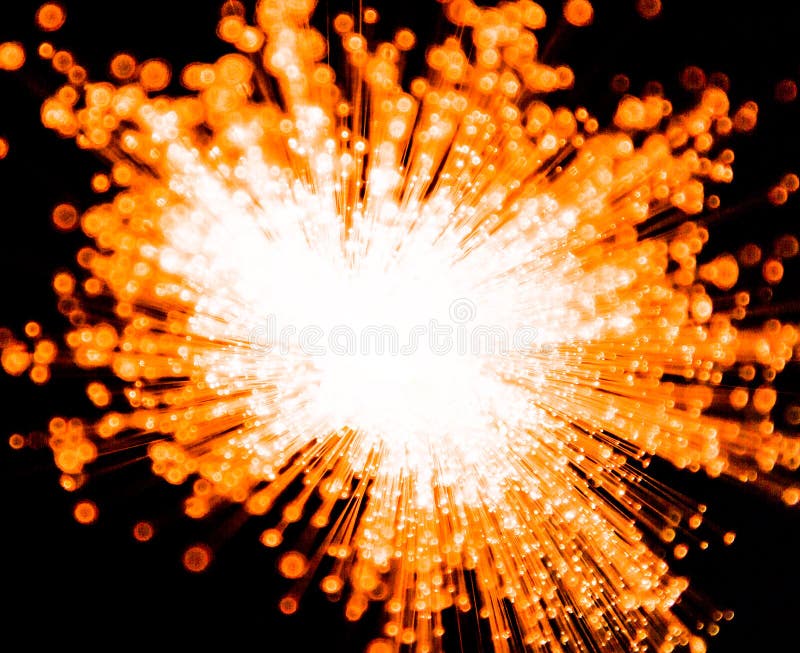 Orange Explosion stock illustration. Illustration of effect - 38067616