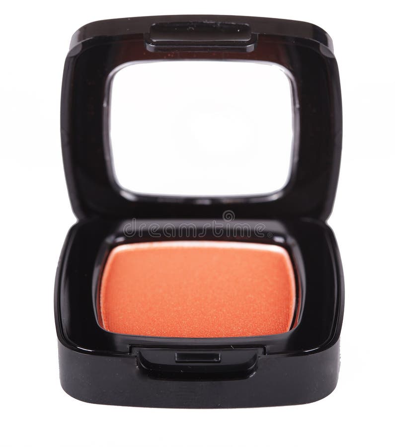 Orange eye shadows stock photo. Image of skin, color - 58780912