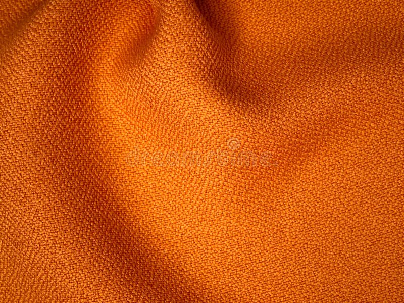 Orange fabric sample stock image. Image of detail, interior - 14941597