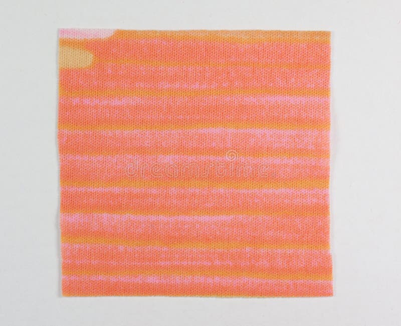 Orange fabric sample stock photo. Image of colour, yellow - 60502278