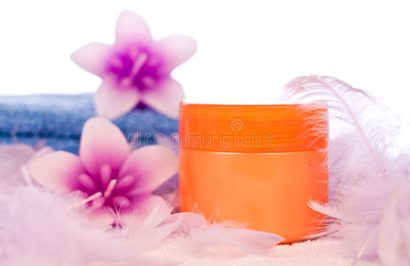 Orange face tube stock photo. Image of cream, hygiene - 13807356