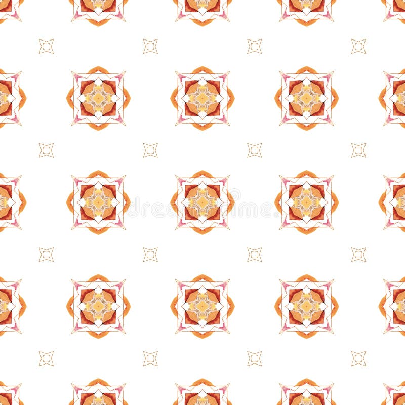 Orange Fall Texture Paper Watercolor with Orange and Green Leaf Pattern ...