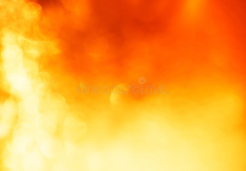Orange Fire Bokeh Texture Background Stock Image - Image of texture ...