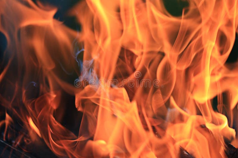 Orange Fire texture stock image. Image of paint, danger - 55258603