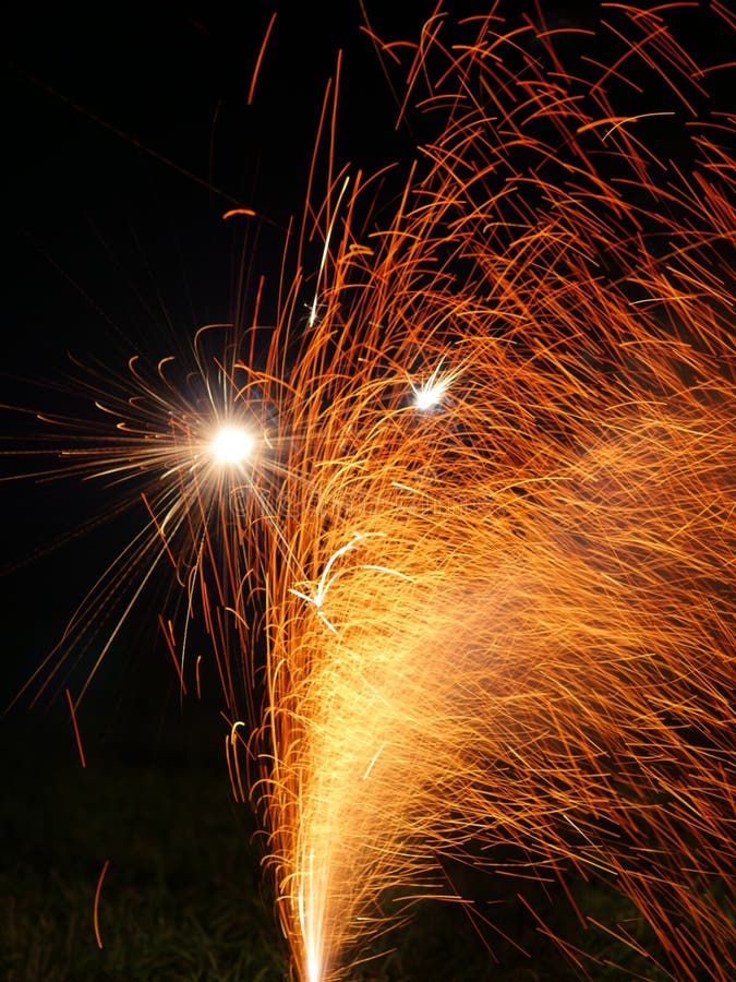 Orange firework stock image. Image of show, white, orange - 47897901
