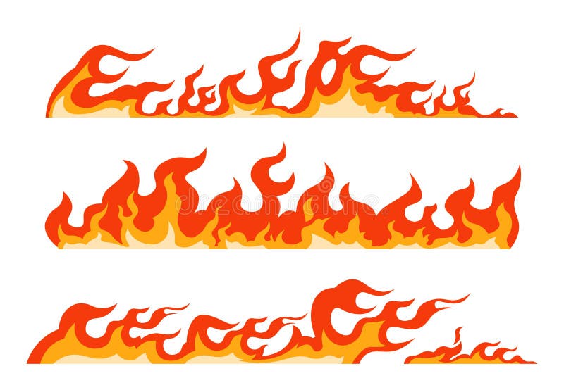 Flame Border Stock Illustrations – 133,815 Flame Border Stock ...