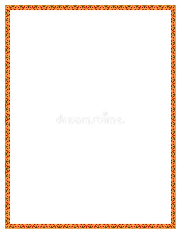 Orange Border Stock Illustrations – 139,496 Orange Border Stock ...