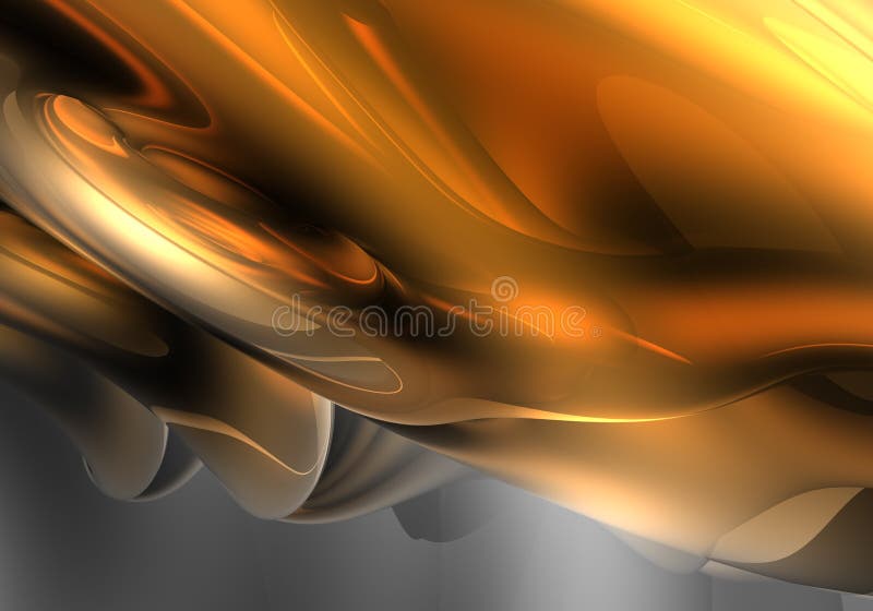 Orange fog (abstract) stock illustration. Illustration of reflection ...