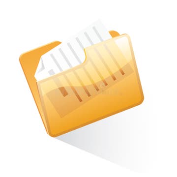 Orange Folder Stock Illustrations – 15,566 Orange Folder Stock ...