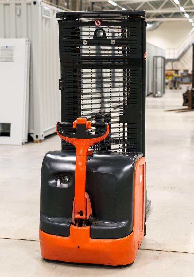 Mini forklift stock image. Image of forklift, industrial - 144285159