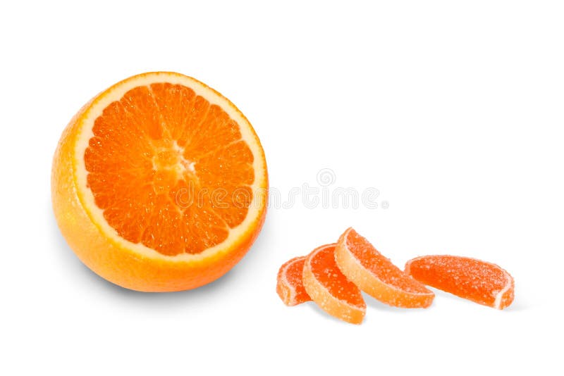 Orange and fruit candy stock photo. Image of juicy, food - 4148744