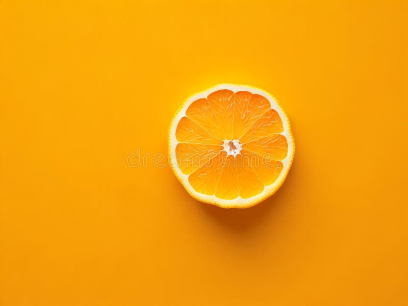 Orange Fruit Color Background Stock Illustration - Illustration of ...