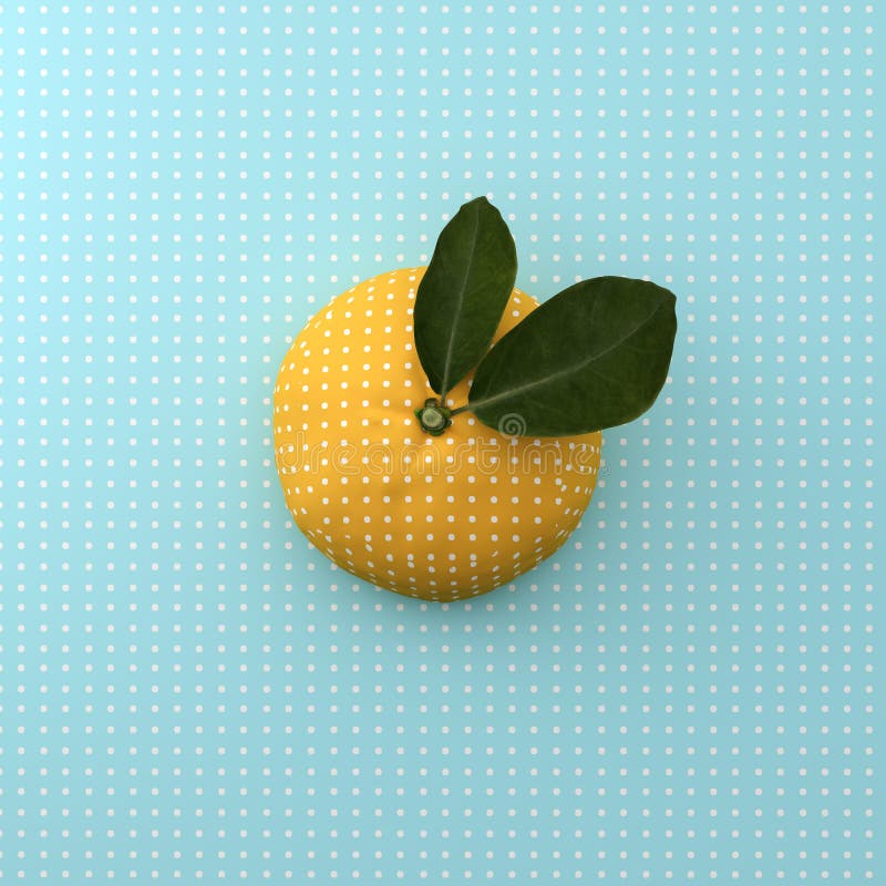 Orange Fruit Dot on Point Pattern Blue Background. Minimal Idea Stock ... Orange Fruit Dot on Point Pattern Blue Background. Minimal Idea Stock ...