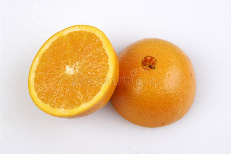 Orange Fruit half stock image. Image of oranges, colorful - 994231