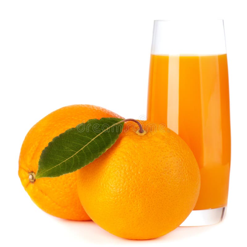 Orange Fruit and Juice Isolated Stock Image - Image of group, citrus ...