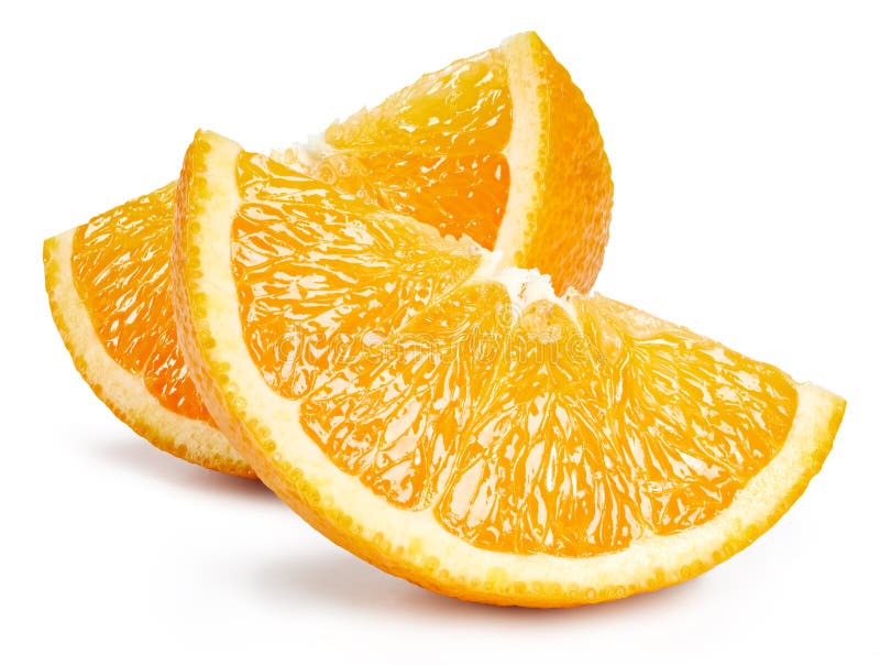 Orange Fruits Slice Isolated Clipping Path Stock Photo - Image of white ...