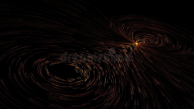 Orange Futuristic Neon Stream in the Form of an Eight. Digital Data ... Orange Futuristic Neon Stream in the Form of an Eight. Digital Data ...