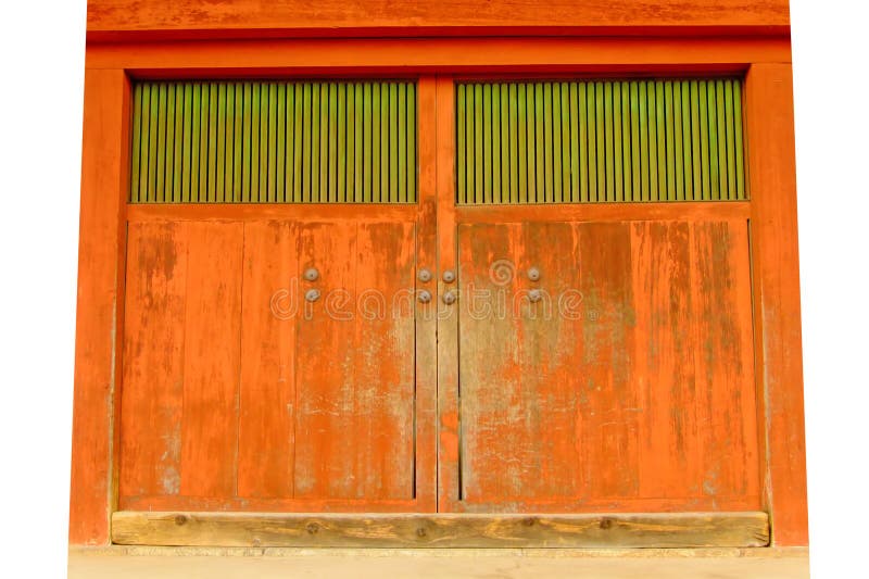 Orange Gate stock image. Image of architecture, buddhism - 15160057