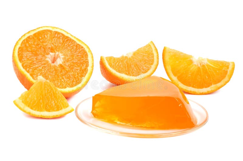 Orange Gelee stockbild. Bild von marmelade, nachtisch - 20175203