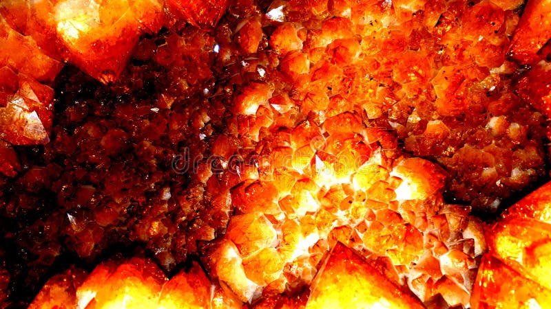 Orange geode edit stock photo. Image of warm, crystal - 134849318