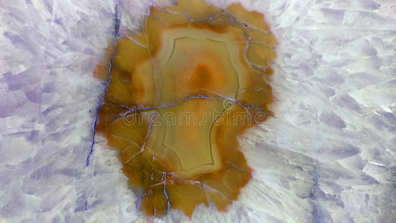 Orange Geode Gemstone Background Stock Photo - Image of jewellery ...