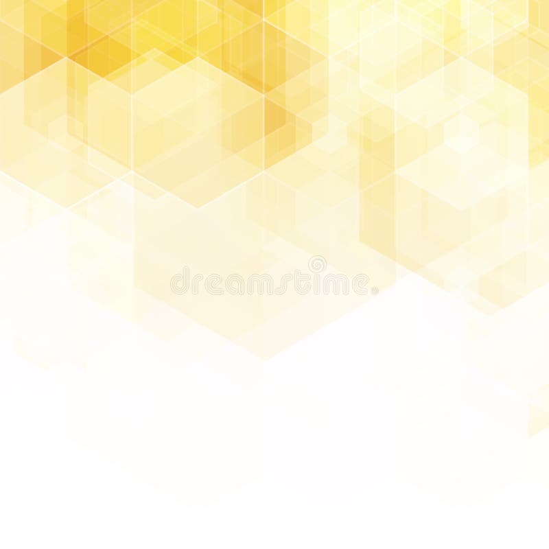 Orange Geometric Background. Hexagons. Element of Modern Design. Eps 10 ...
