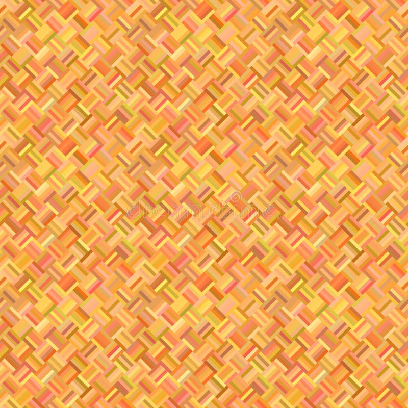 Orange Geometric Diagonal Mosaic Pattern Background - Vector Design ...