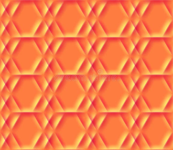 Orange Geometric Seamless Pattern for Wrapper, Wallpaper or Abstract Background Stock Vector ...