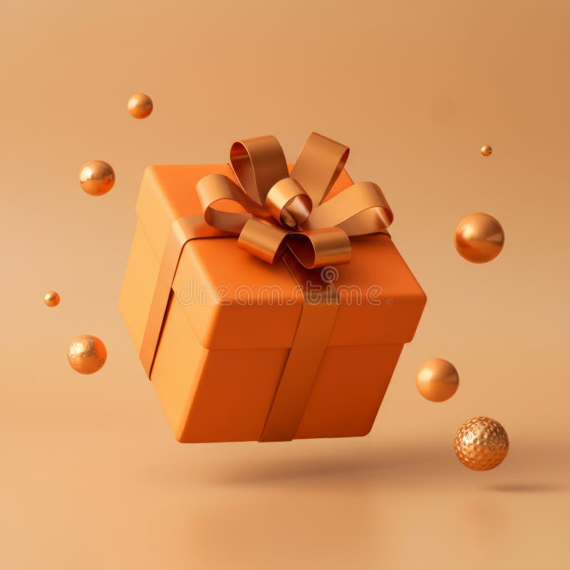 Floating Metallic Cubes Over Serene Ocean Under Clear Blue Sky Stock ...