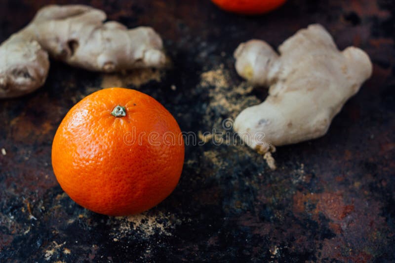 Orange and ginger stock photo. Image of root, vegetables - 87284562