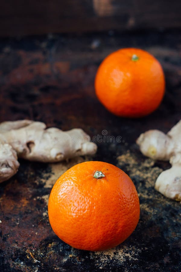 Orange and ginger stock image. Image of ginger, diet - 98937881