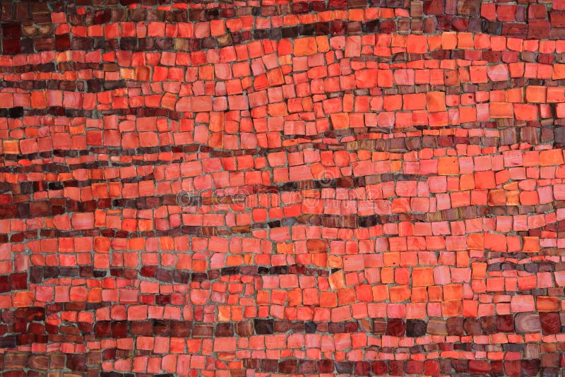 Orange Glass Mosaic Texture Stock Photo - Image of modern, glass: 69847950