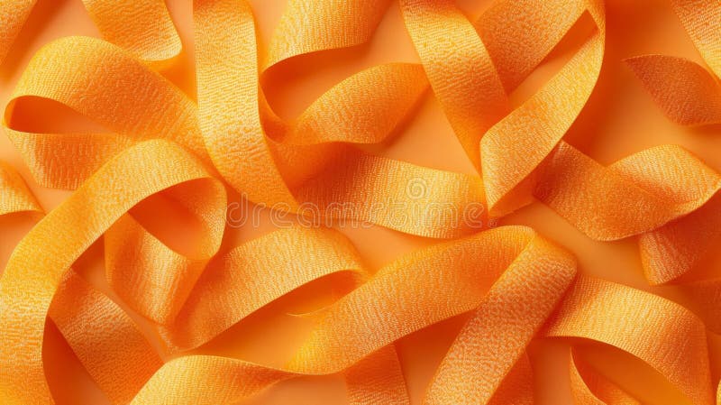 Orange Glitter Ribbons Texture Background Stock Illustration ...