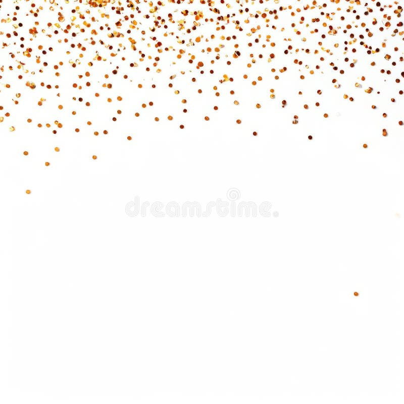Sunset Orange Glitter on a White Background. Stock Illustration ...
