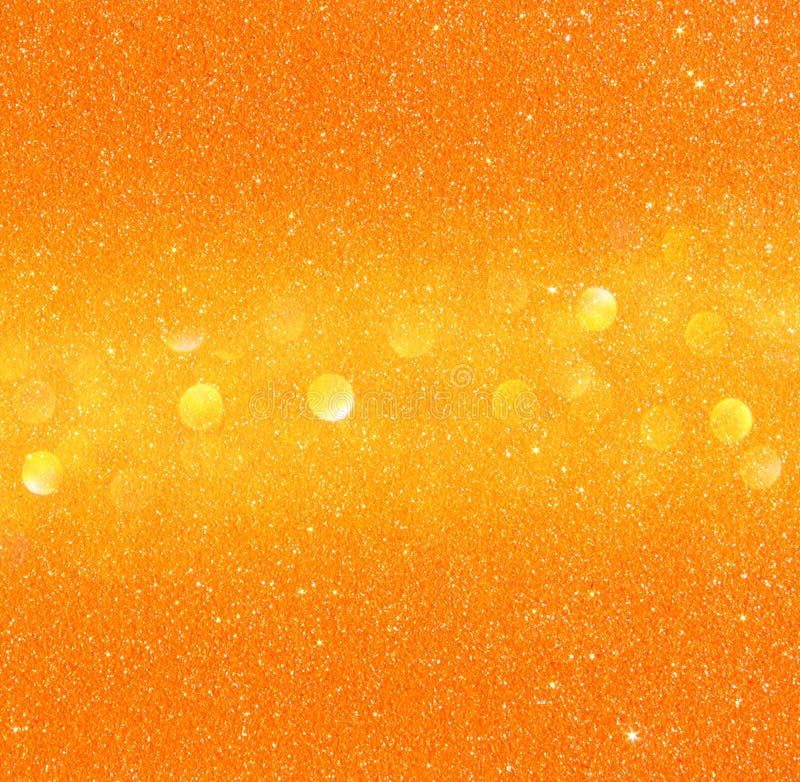 Orange & Gold Watercolor Texture. Metallic Foil Paper. Copy Space For ...