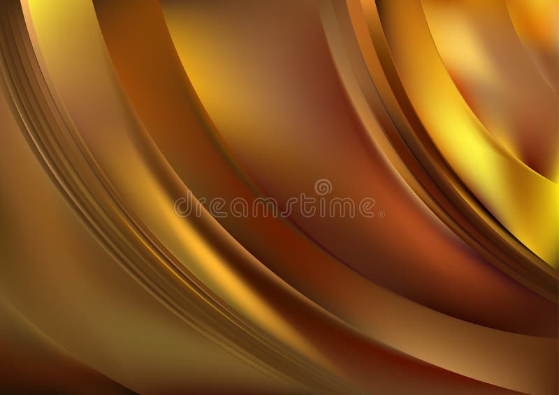 Orange Gold Artistic Background Vector Illustration Design Stock Vector ...