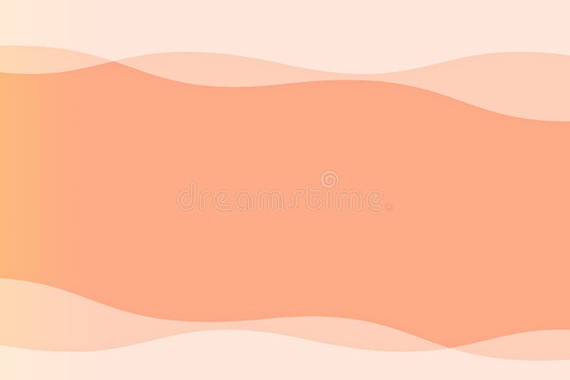 Orange Color Layer Background Stock Illustration - Illustration of line ...