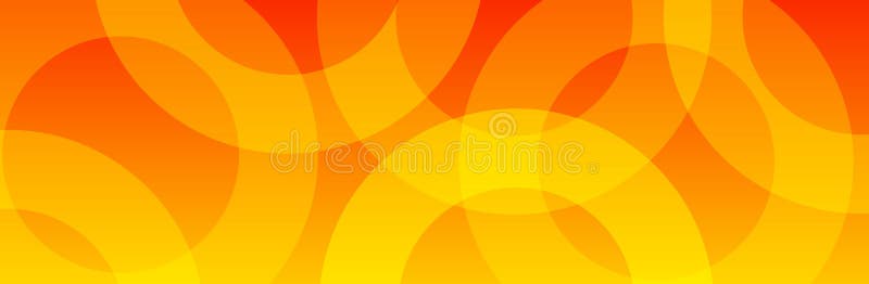 Orange Gradient Abstract Circle Shape Background Vector Design Stock ...