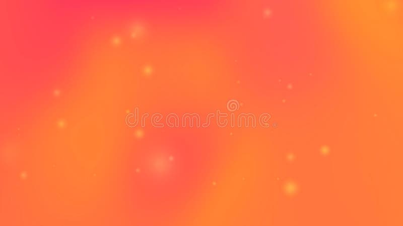 Orange Gradient Background Features Small Bright Points of Light Stock ...