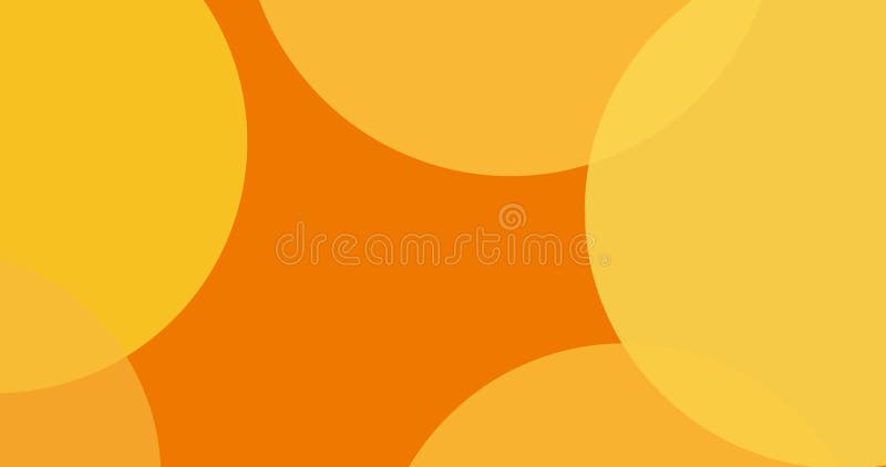 Orange Gradient Bubble Circle Background Animation Stock Footage ...