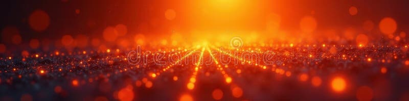 Orange Gradient, Dot Burst Radiating Outwards , Dynamic, Vivid Stock ...